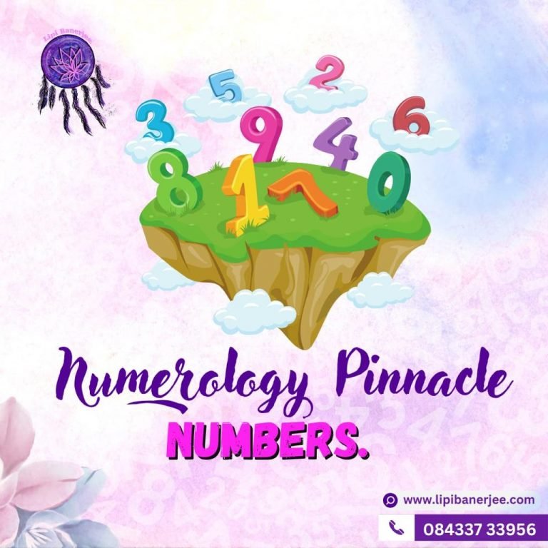 Numerology Pinnacle Numbers - Lipiie Banerjjee Numerology Pinnacle Numbers - Lipiie Banerjjee